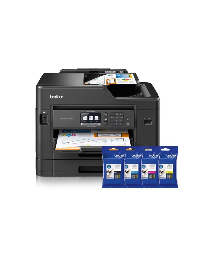 Printer Brother MFC-J2730DW เครื่องพิมพ์มัลติฟังก์ชัน อิงค์เจ็ท ใช้กับ ...